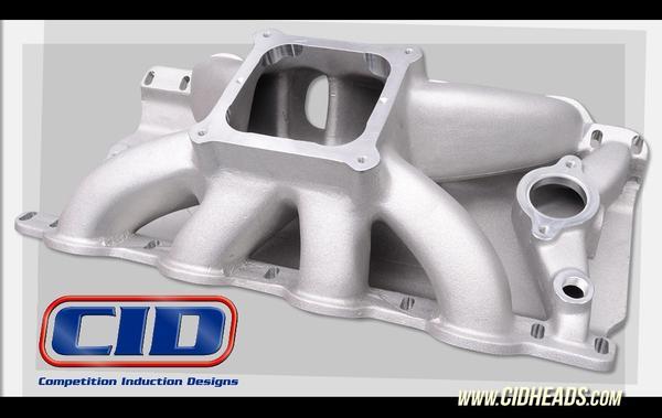 CID Symmetrical Port Big Block Chevy Intake Manifolds. – CID Heads ...